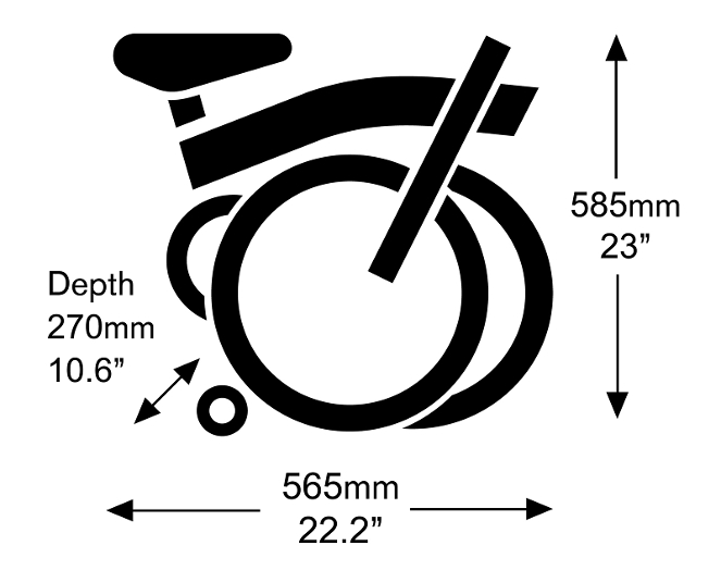 What Are The Folded Dimensions Of A Brompton?